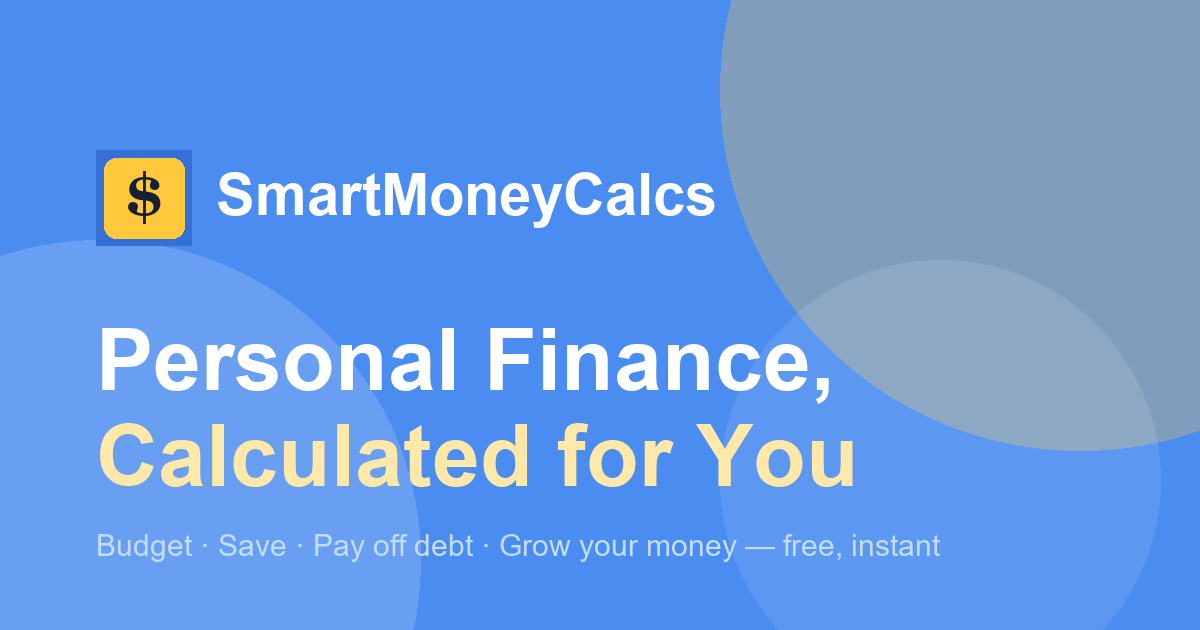 Inflation Calculator: 2020 to 2026 | SmartMoneyCalcs